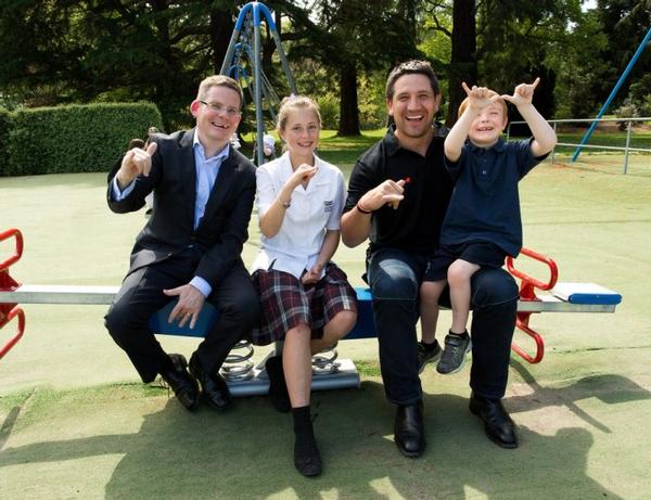 Deaf parents and their children winging their way to a special ...