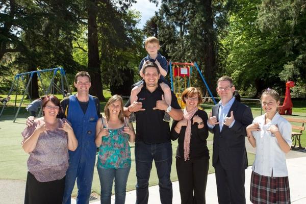 Deaf parents and their children winging their way to a special ...