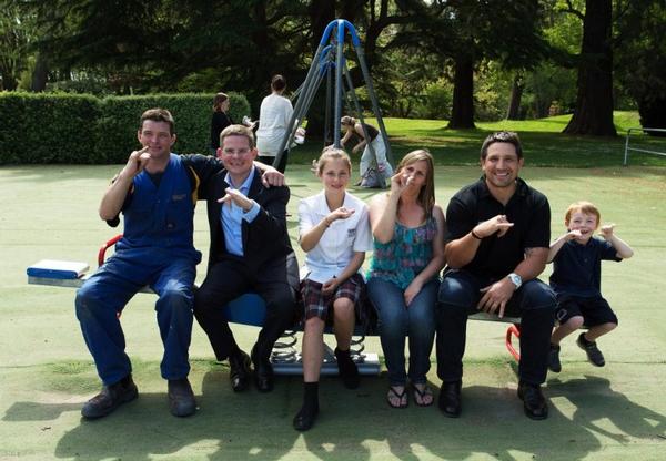 Deaf parents and their children winging their way to a special ...