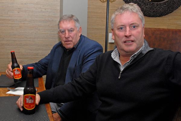 Colin Meads and David Trewavas Celebrate Tui's Sponsorship of KCRU ...