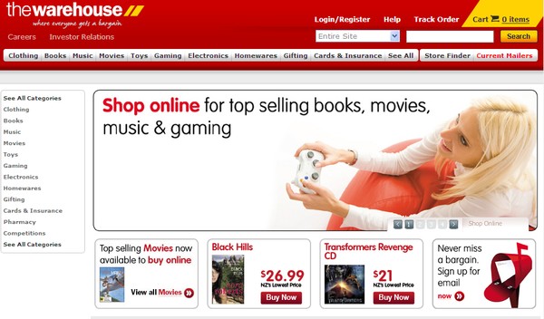 The time is right for the launch of e-commerce site says The Warehouse ...